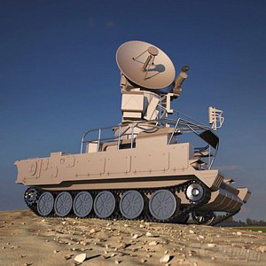 modelo 3d Radar de baja poli FanSong E - TurboSquid 1696571
