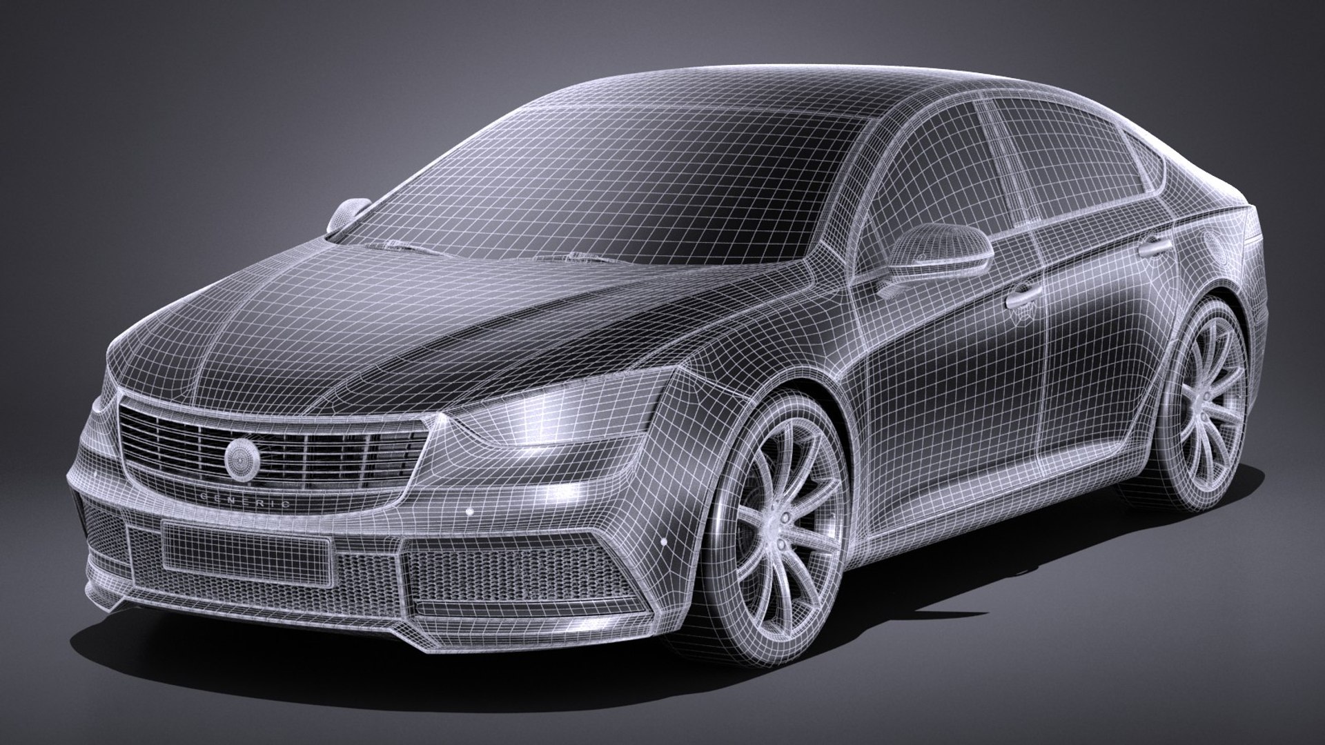 3D model generic sedan - TurboSquid 1156208
