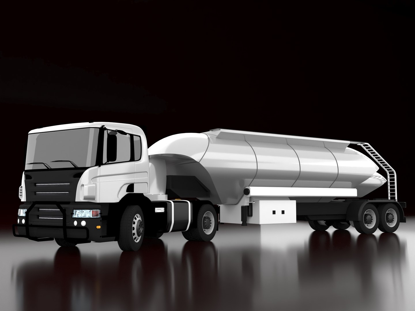 Oil Gas Truck 3D - TurboSquid 1627741