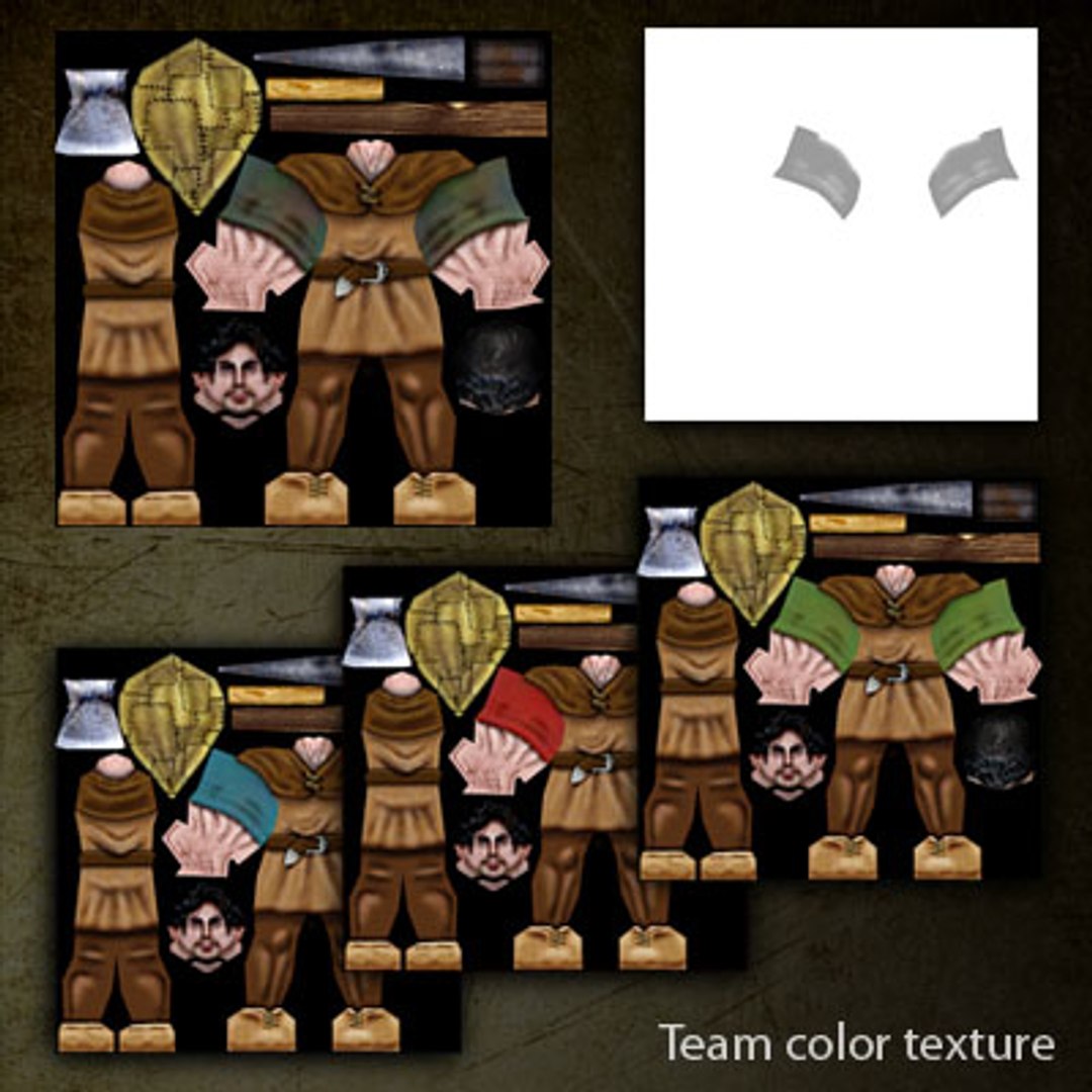 Glest Animation 3d Model