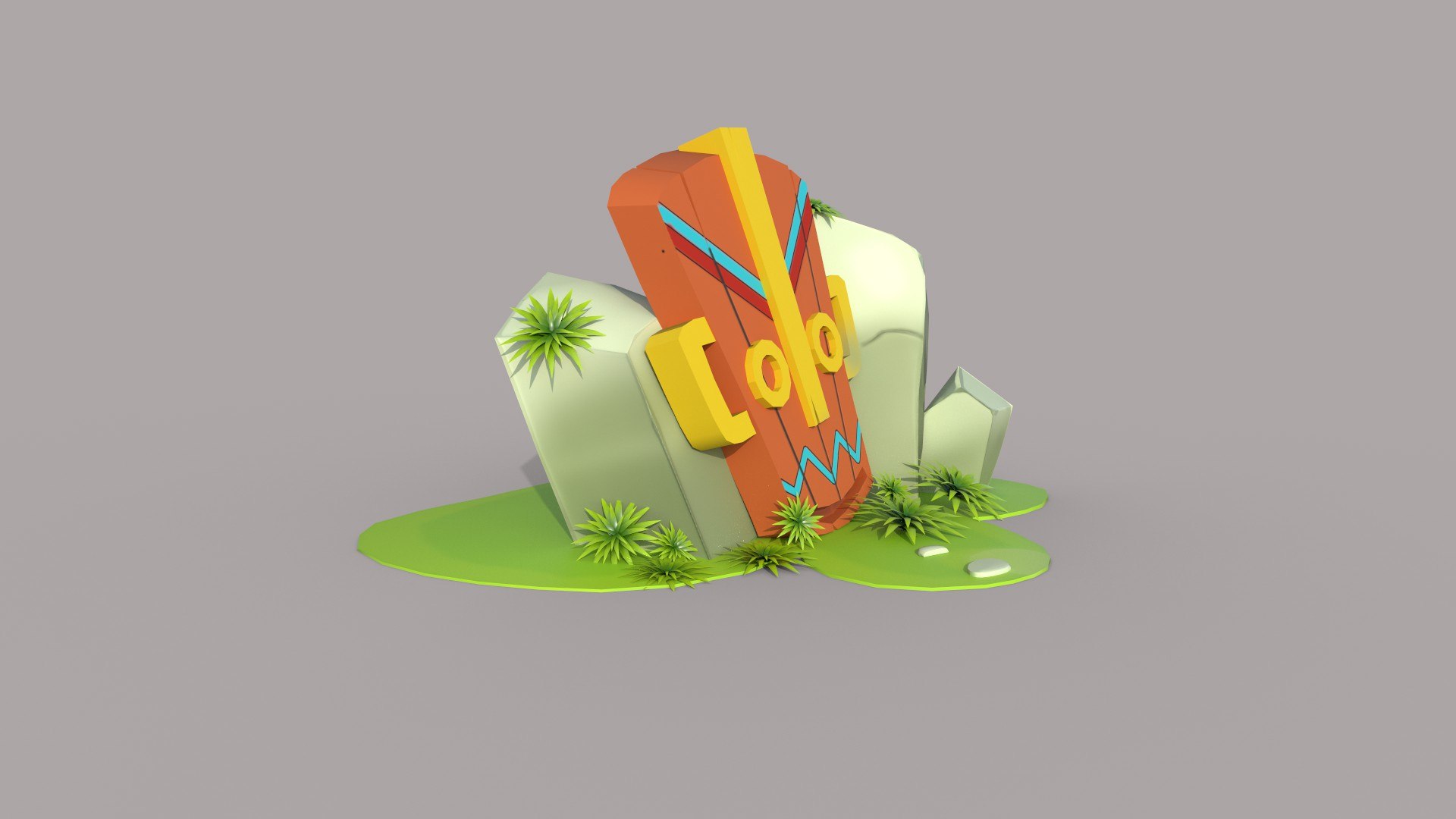 Stylized Tomb Stone 3D Model - TurboSquid 1844769
