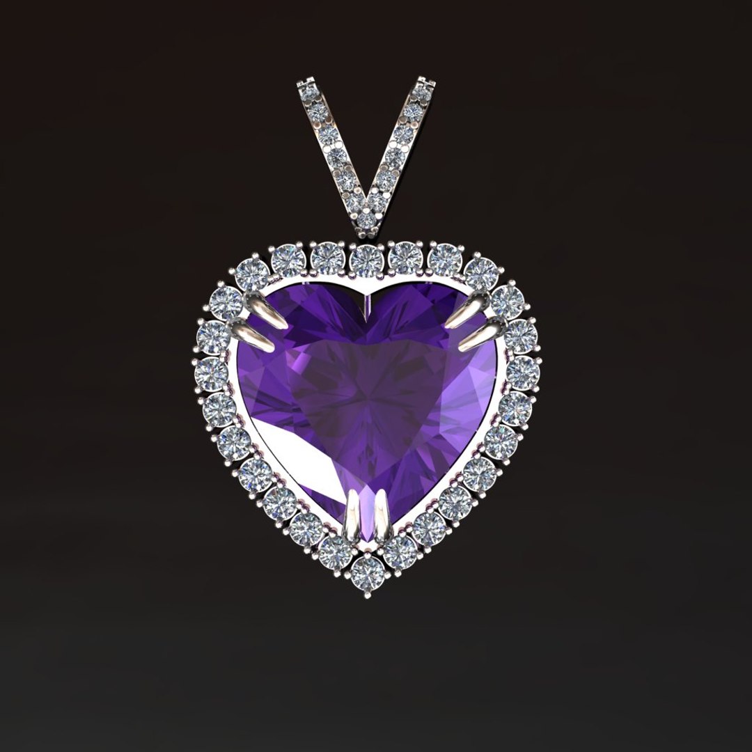 Pendant Gem Matrix 3D Model - TurboSquid 1228469