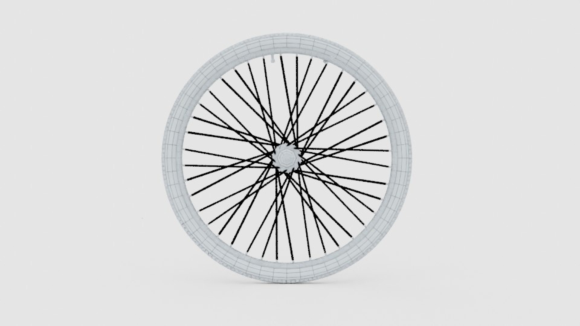 3D Generic Bicycle Wheel With Rim - TurboSquid 2157601