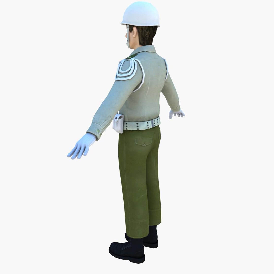 3d model force military