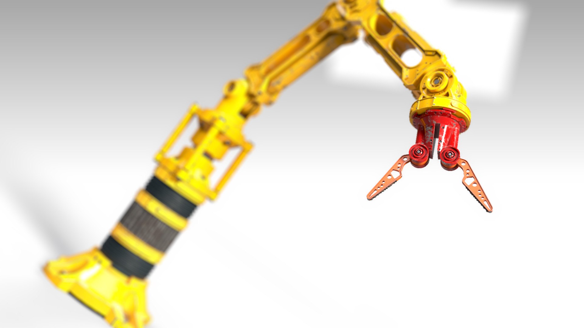 3D Model Automatic Arm 01 - TurboSquid 2070102