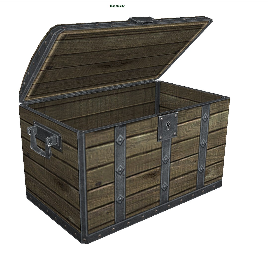 Chest Games 3d Model