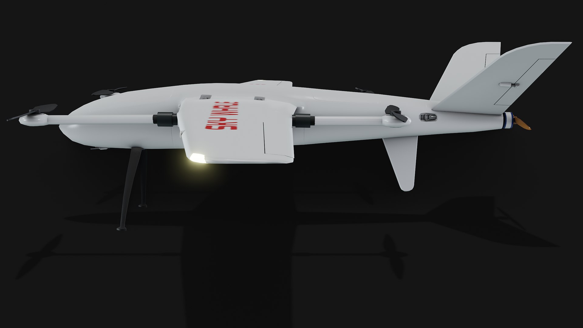 3D Drone Quadcopter Model - TurboSquid 2027028