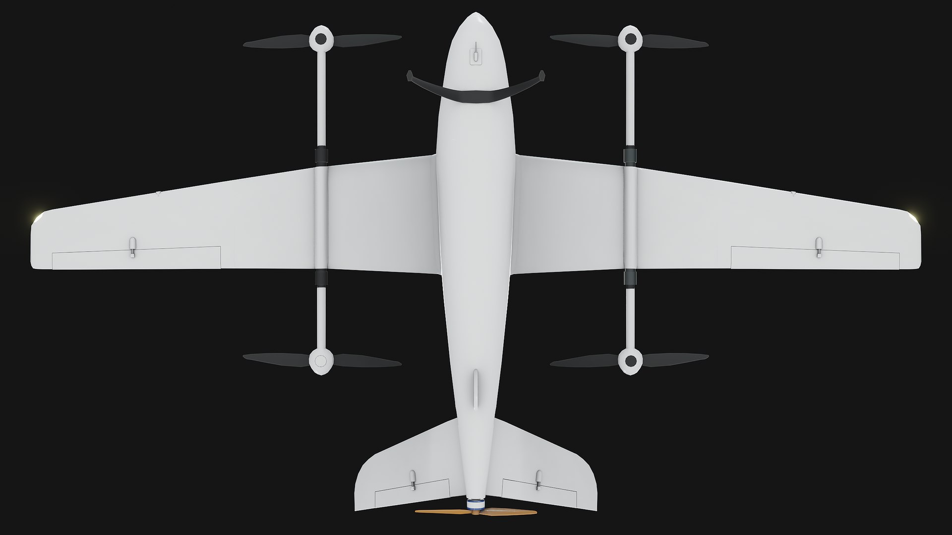 3D Drone Quadcopter Model - TurboSquid 2027028