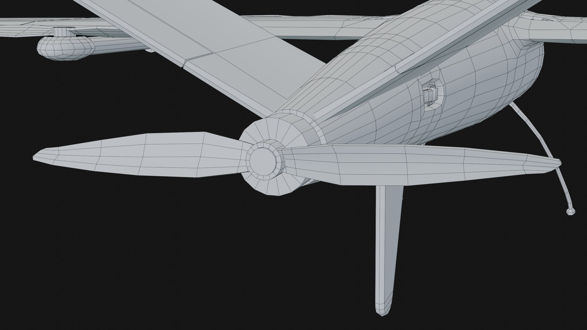 3D Drone Quadcopter model - TurboSquid 2027028