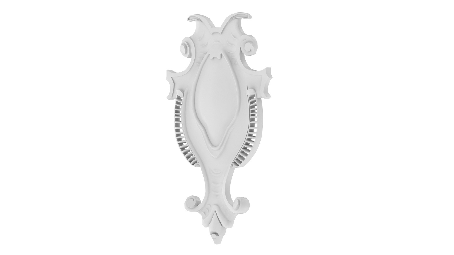 Cartouche Ornament 016 3D Model - TurboSquid 2226051