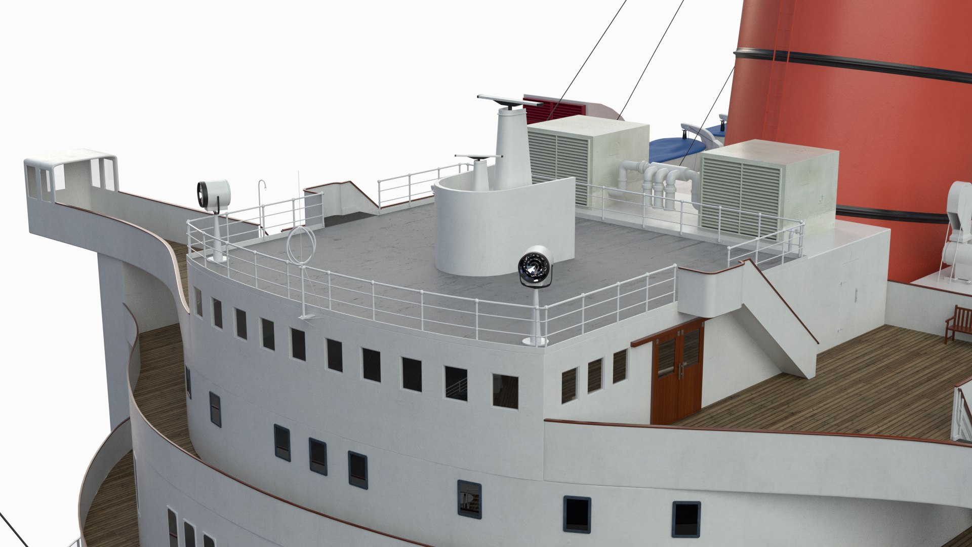 3d Queen Mary Model