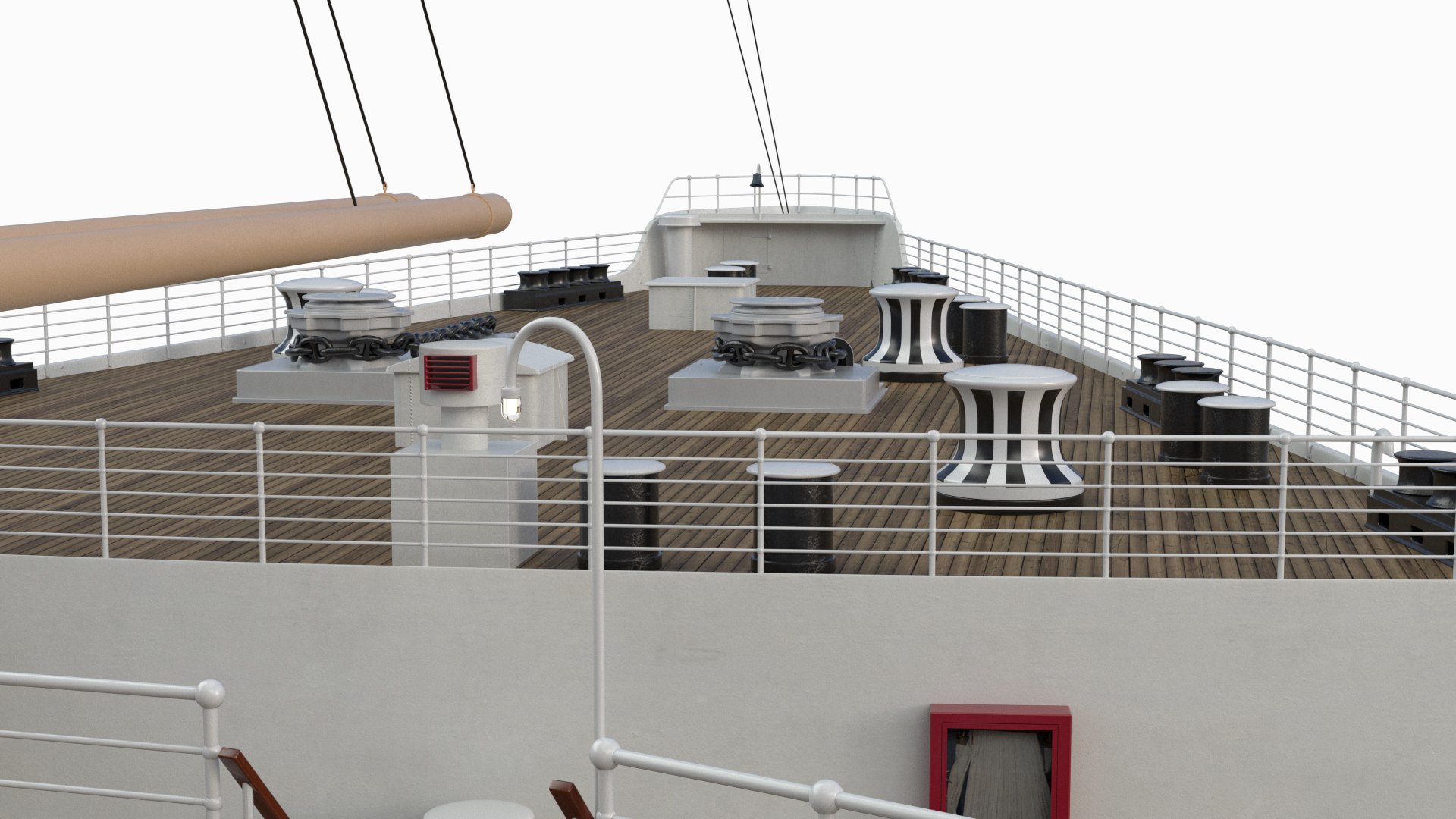 3d Queen Mary Model