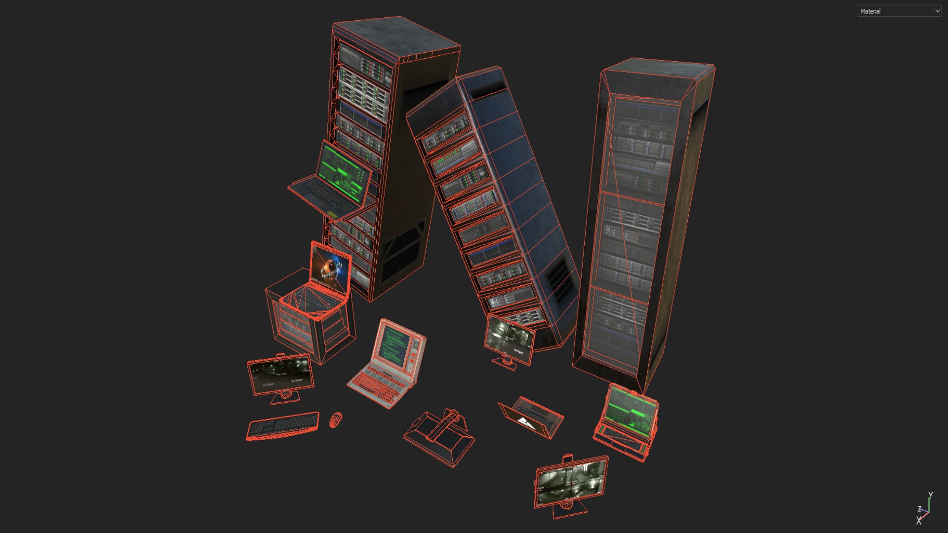 3D Tech Prop Pack Model - TurboSquid 2111962