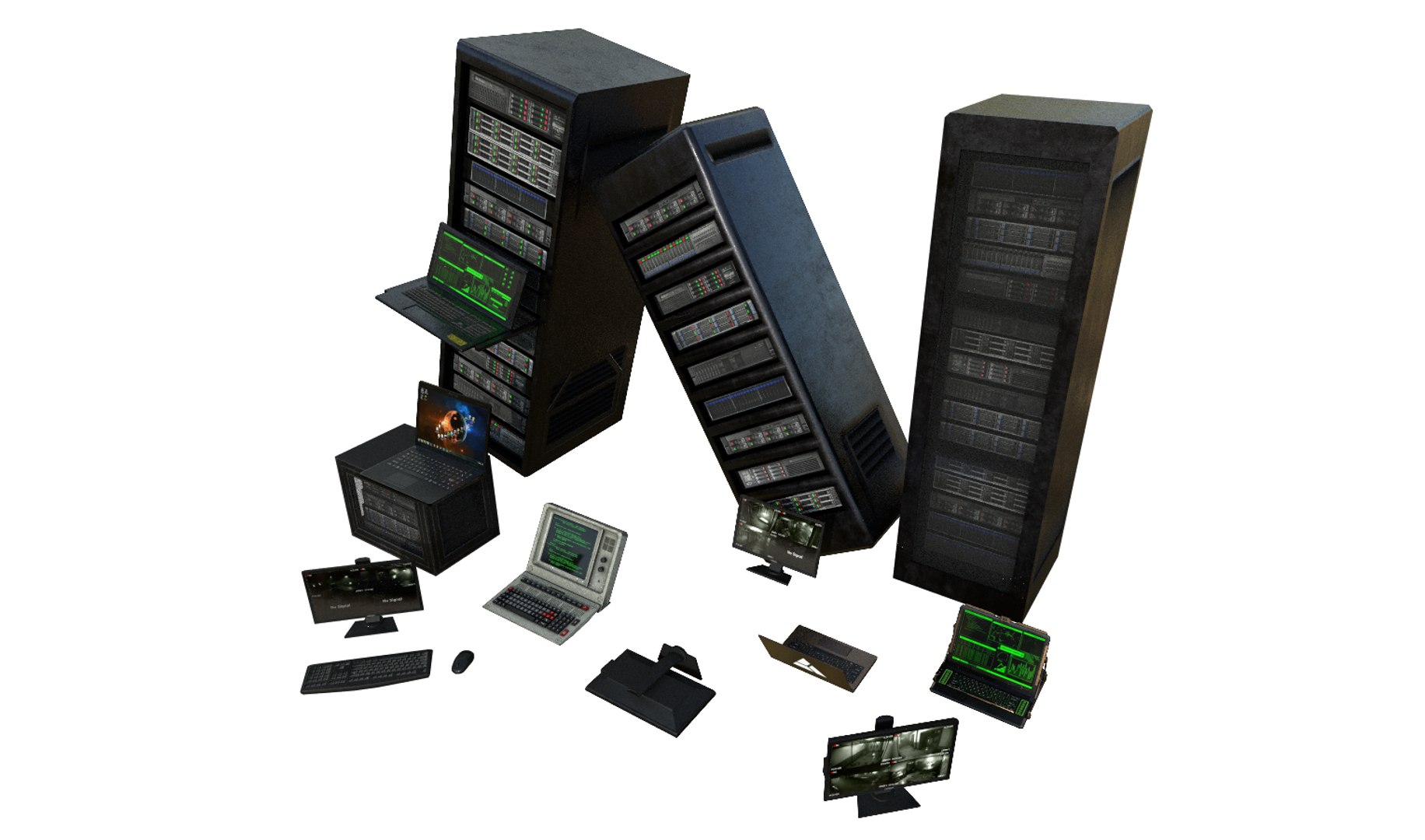 3D Tech Prop Pack Model - TurboSquid 2111962