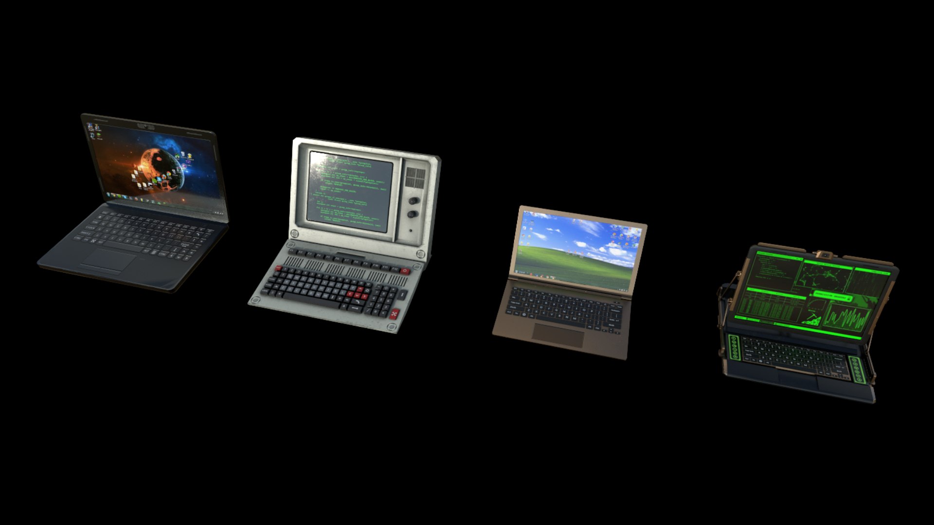 3D Tech Prop Pack Model - TurboSquid 2111962