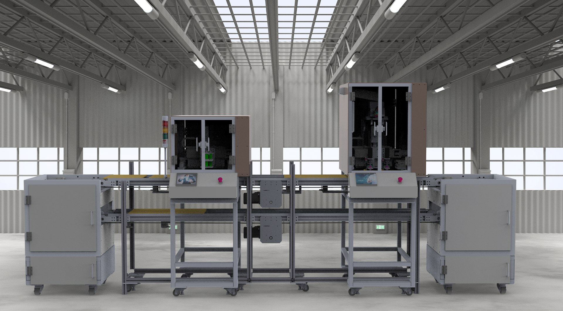 3D Automatic Screw Machine Production Model - TurboSquid 1587450