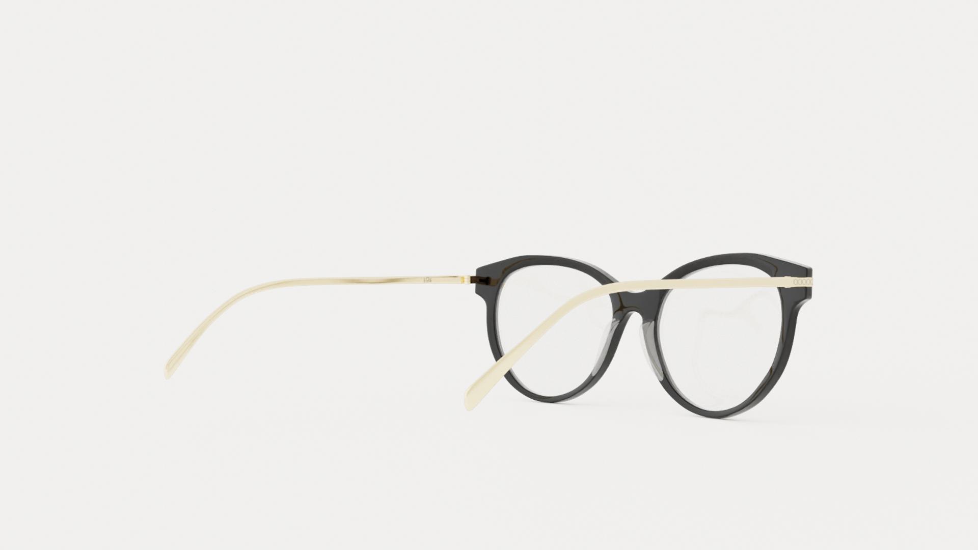 EOE EYEWEAR - Fredrika 53 Northern Black Glasses 3D Model - TurboSquid ...