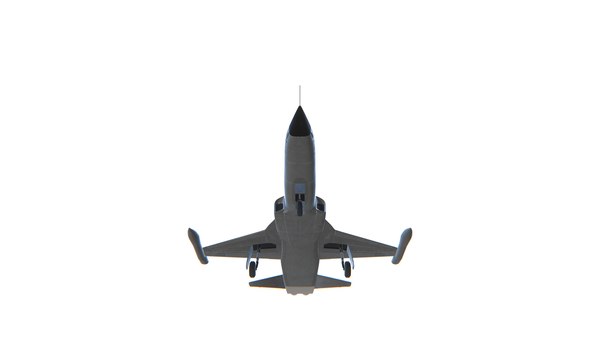 3D F-5 Tiger IIJet Fighter Aircraft Low-poly 3D model - TurboSquid 1799547