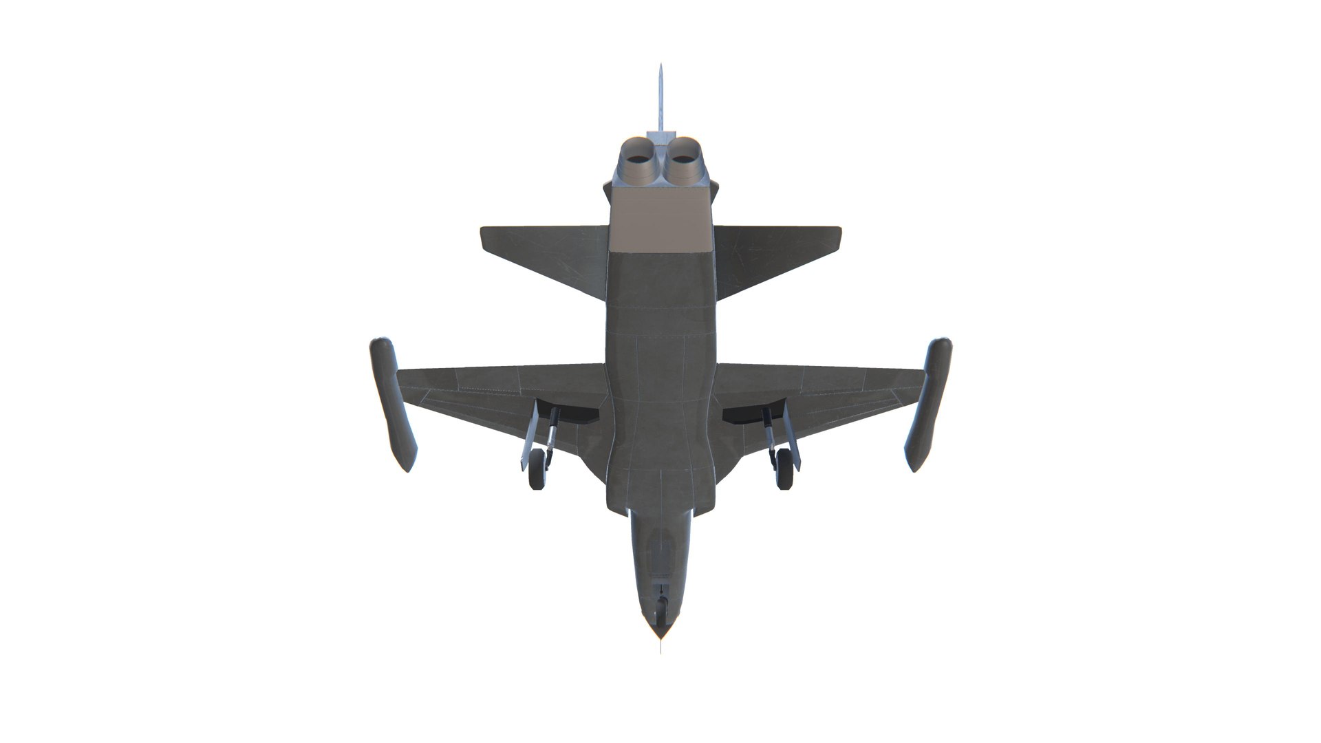 3D F-5 Tiger IIJet Fighter Aircraft Low-poly 3D Model - TurboSquid 1799547