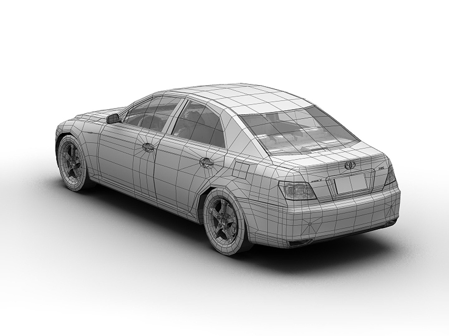 3d Toyota Mark X