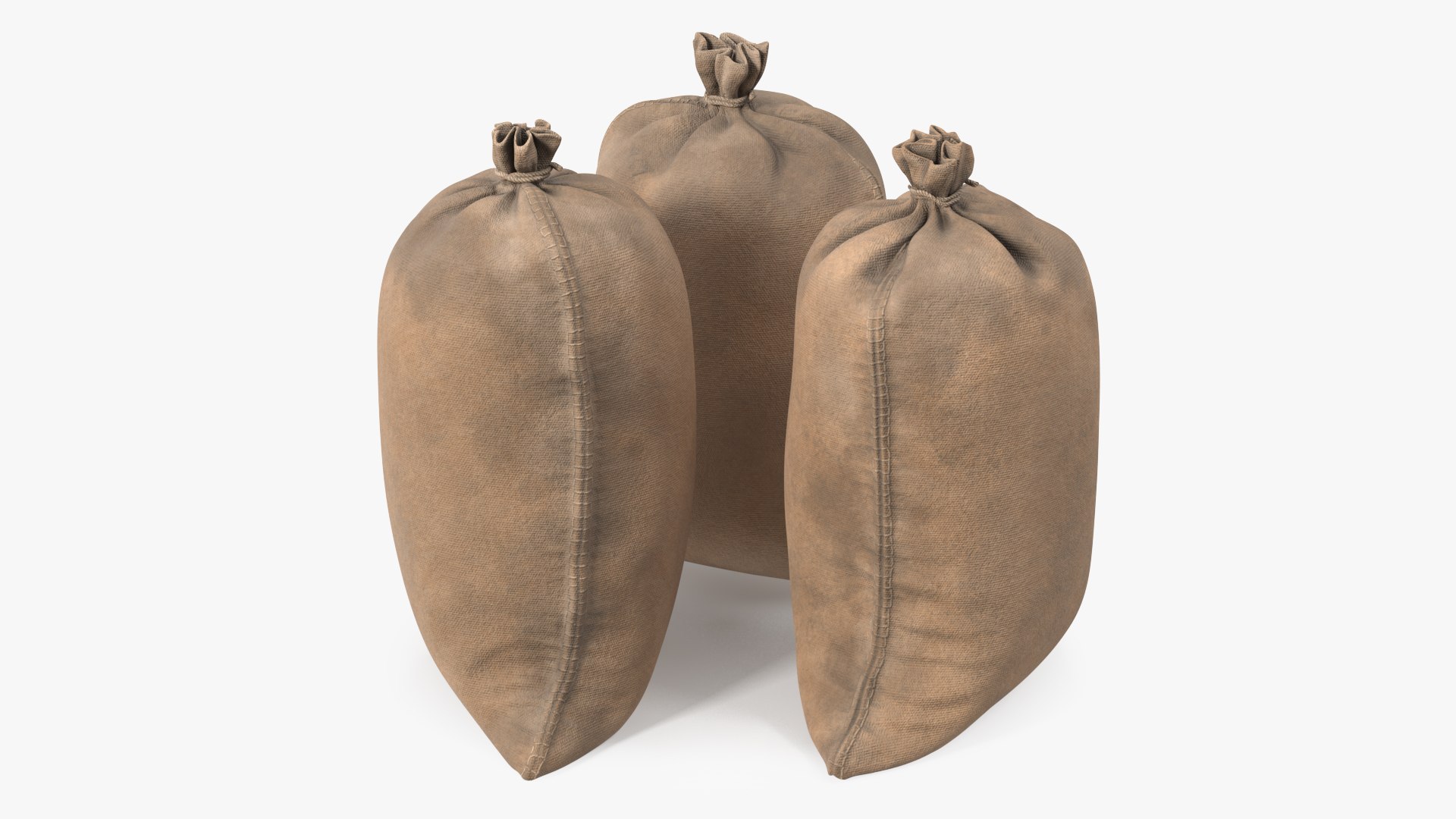 Standing Military Sandbags Dusty 3D Model - TurboSquid 1778358