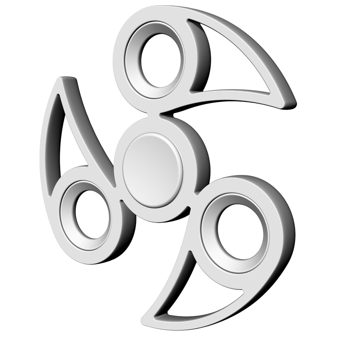 Hand Spinner Spin 3D Model - TurboSquid 1163323
