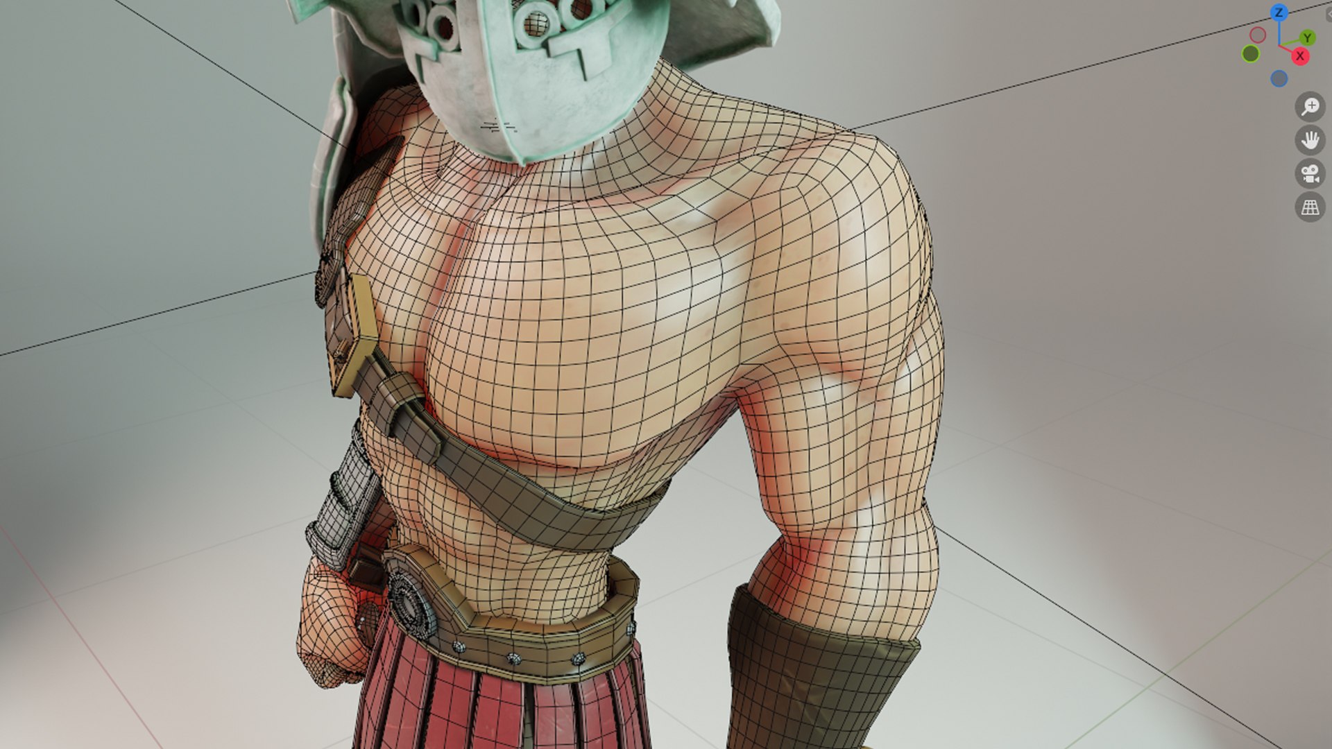 Gladiator Game Character 3D Model - TurboSquid 2251731