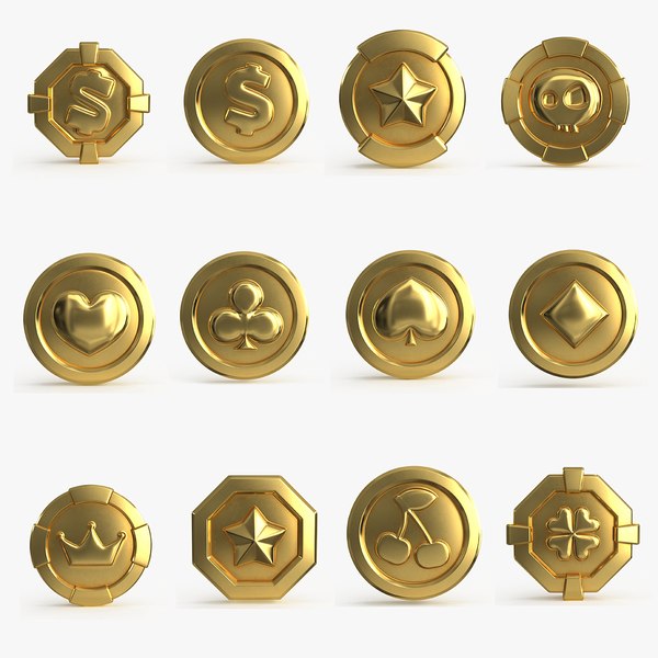 Game Coin Icon Symbol v10 3D model - TurboSquid 2075531