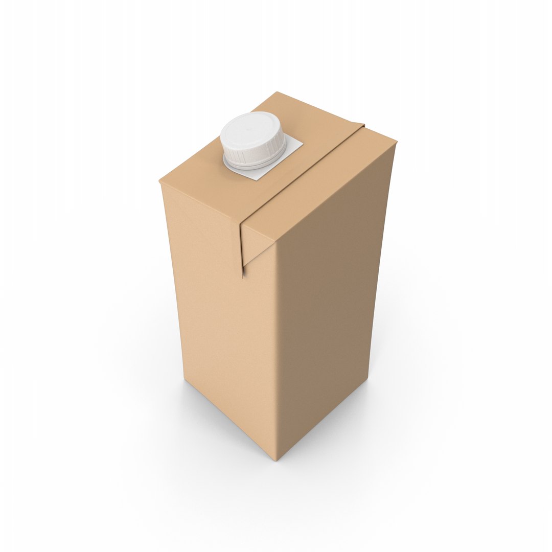 3D Carton Package Model - TurboSquid 1880121