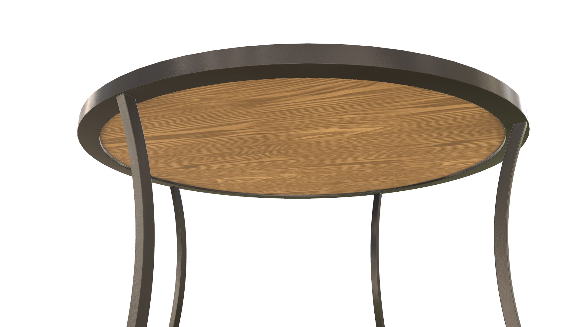 3D Round Table 3D Model VR AR PBR Model - TurboSquid 1988518