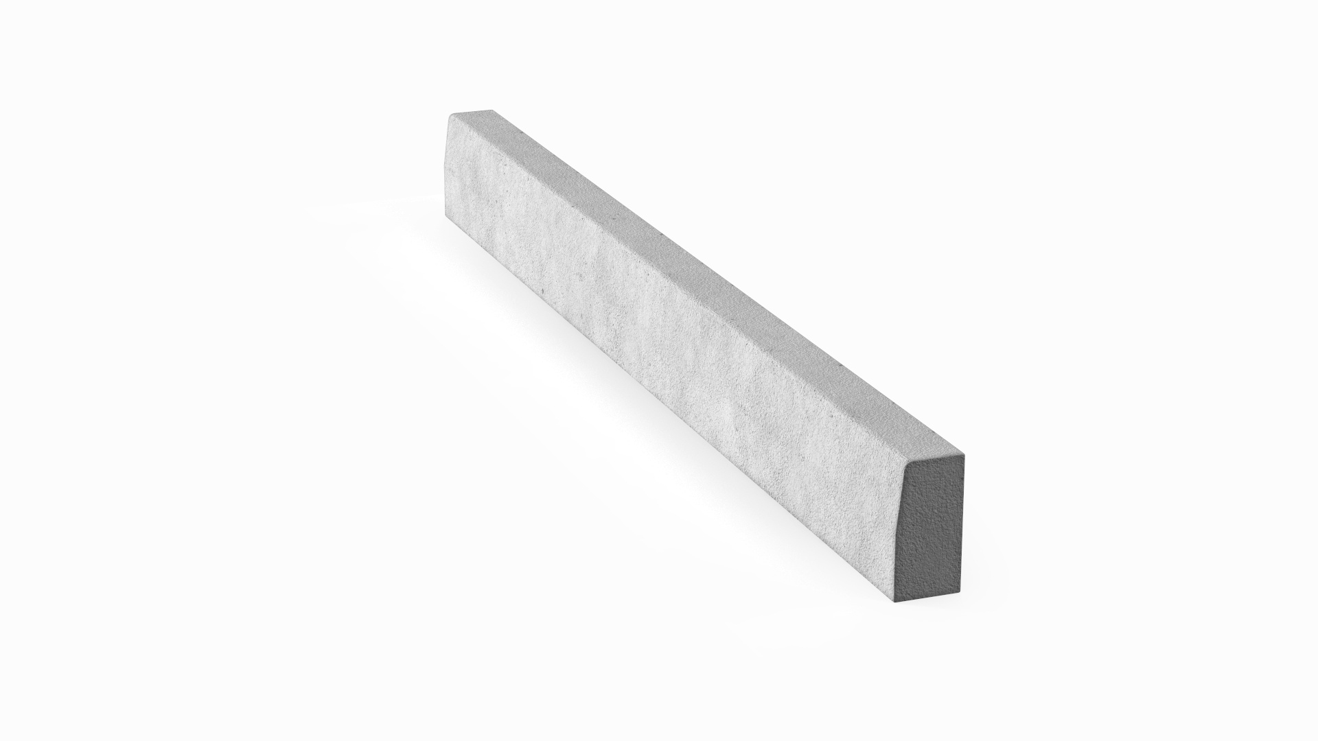 Concrete Curb 3m 3D Model - TurboSquid 2029514