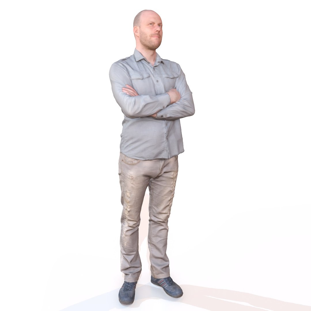 Casual Man Obj
