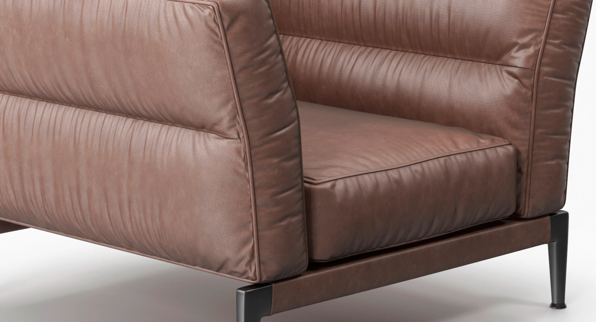 Flexform Adda Armchair 3D - TurboSquid 1262934