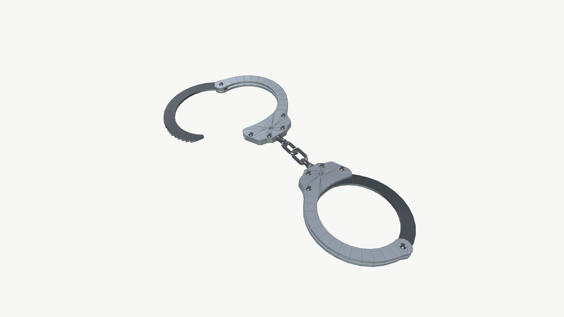 3D Handcuffs Model - TurboSquid 2337348