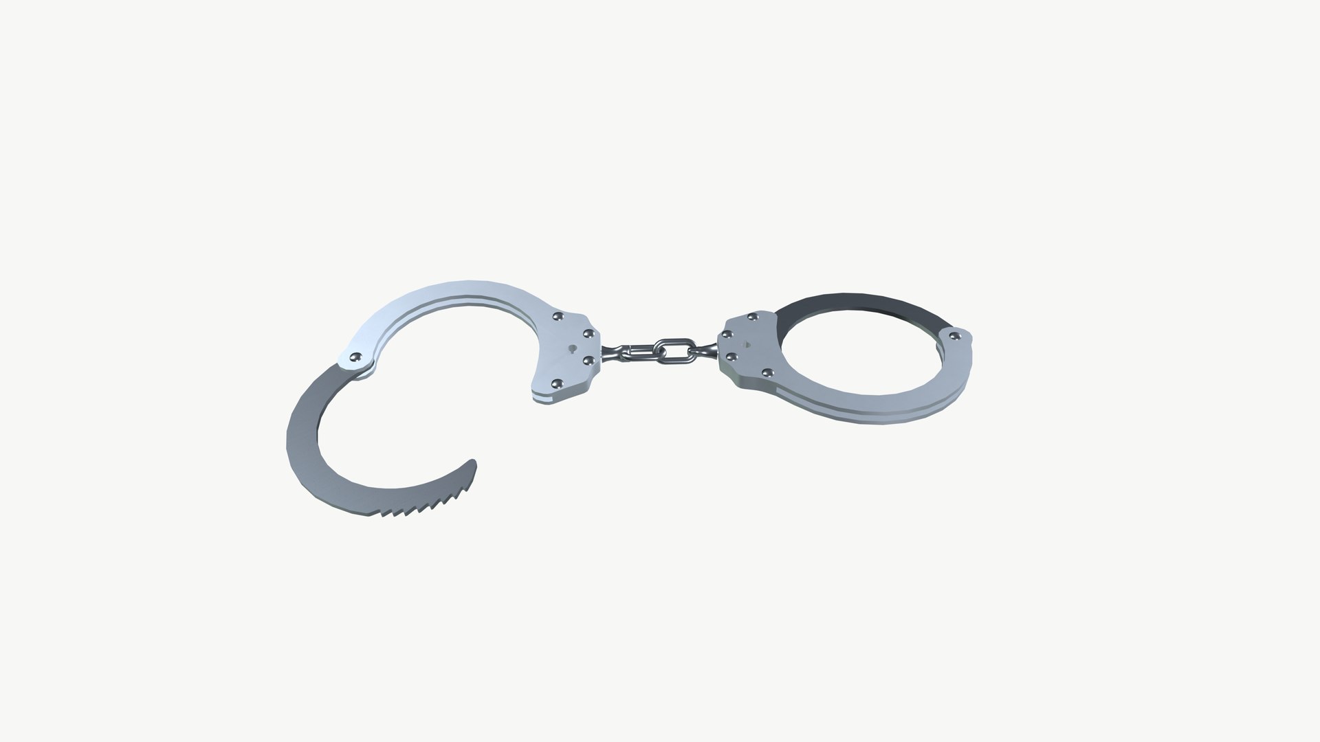3D Handcuffs Model - TurboSquid 2337348