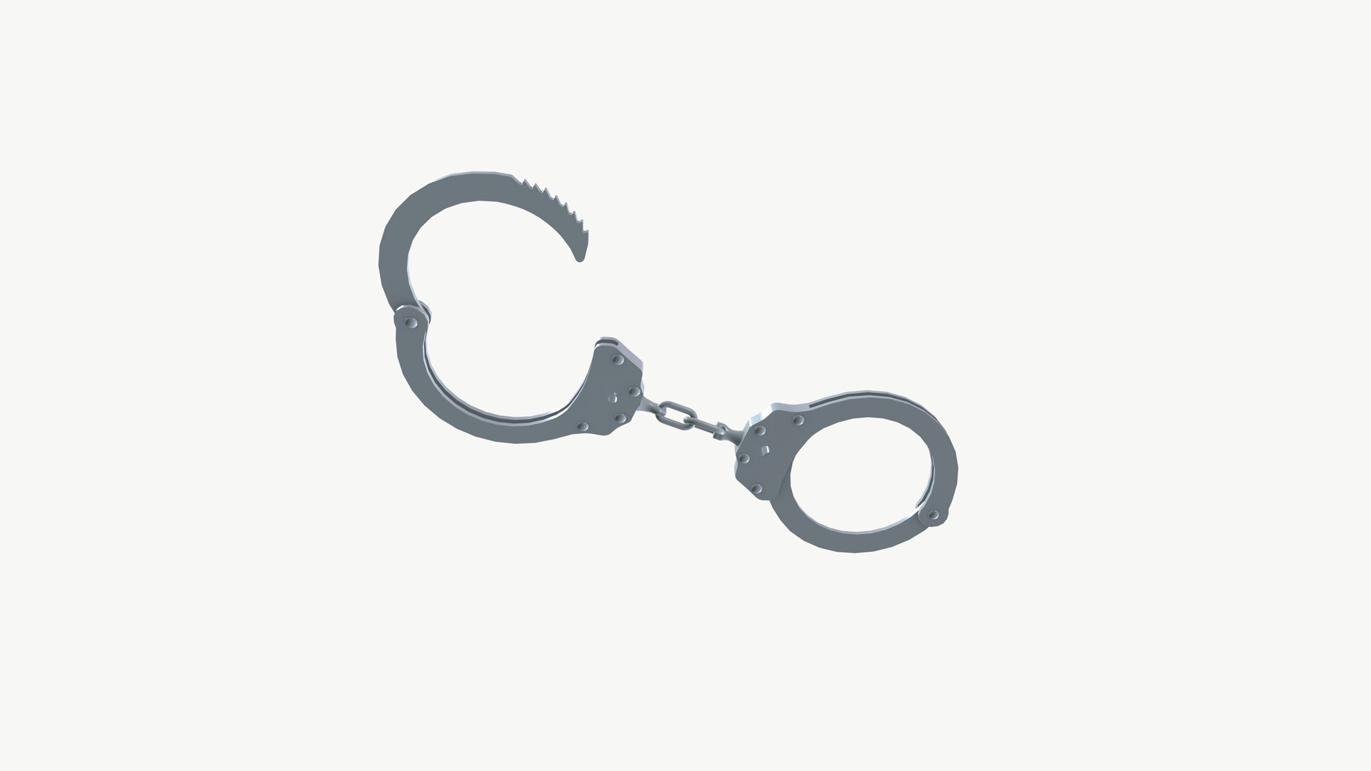 3D Handcuffs Model - TurboSquid 2337348