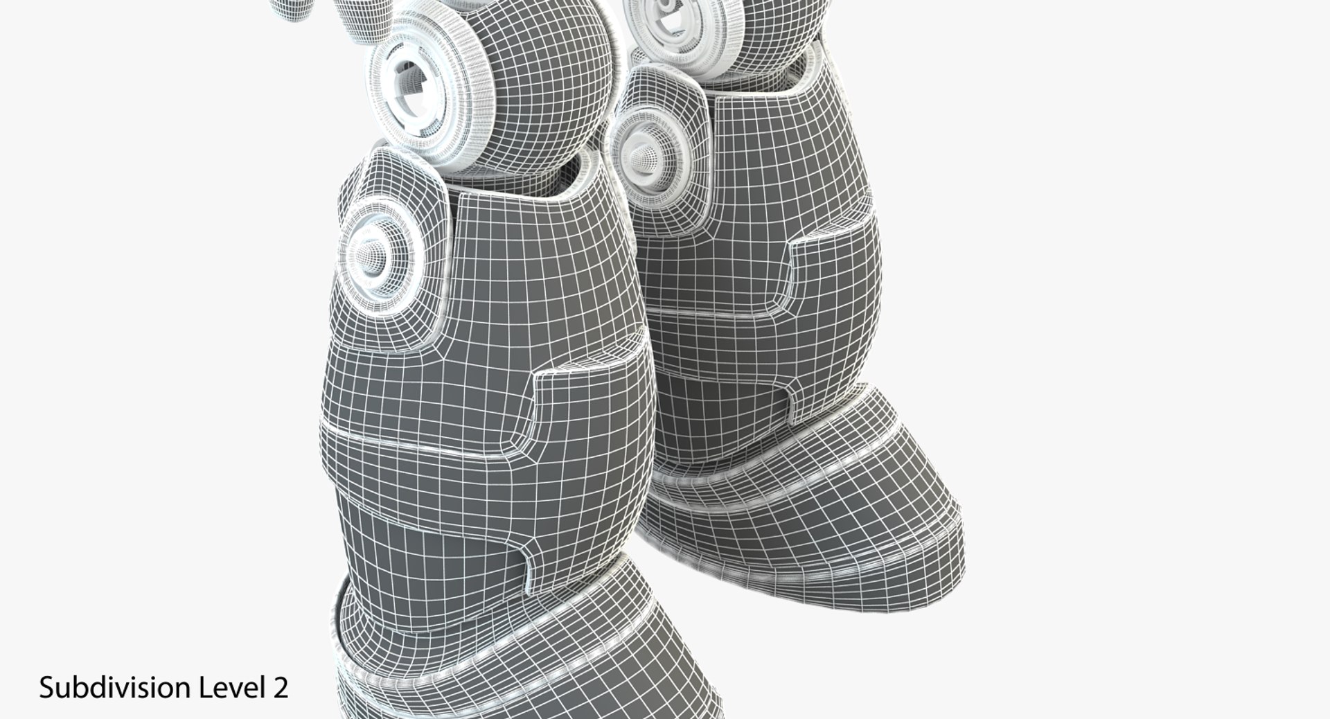 3d Robot Character Bot Model