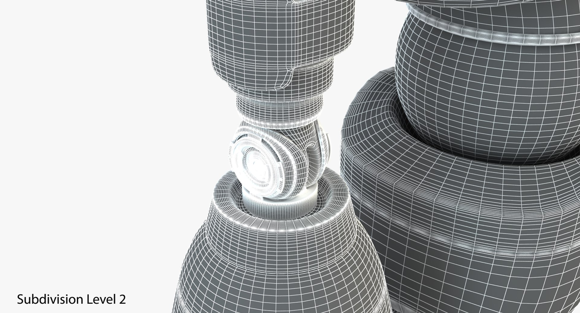 3d Robot Character Bot Model