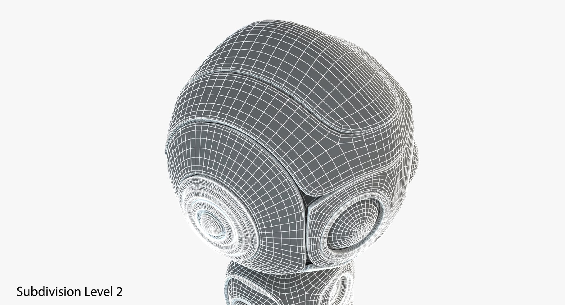 3d Robot Character Bot Model