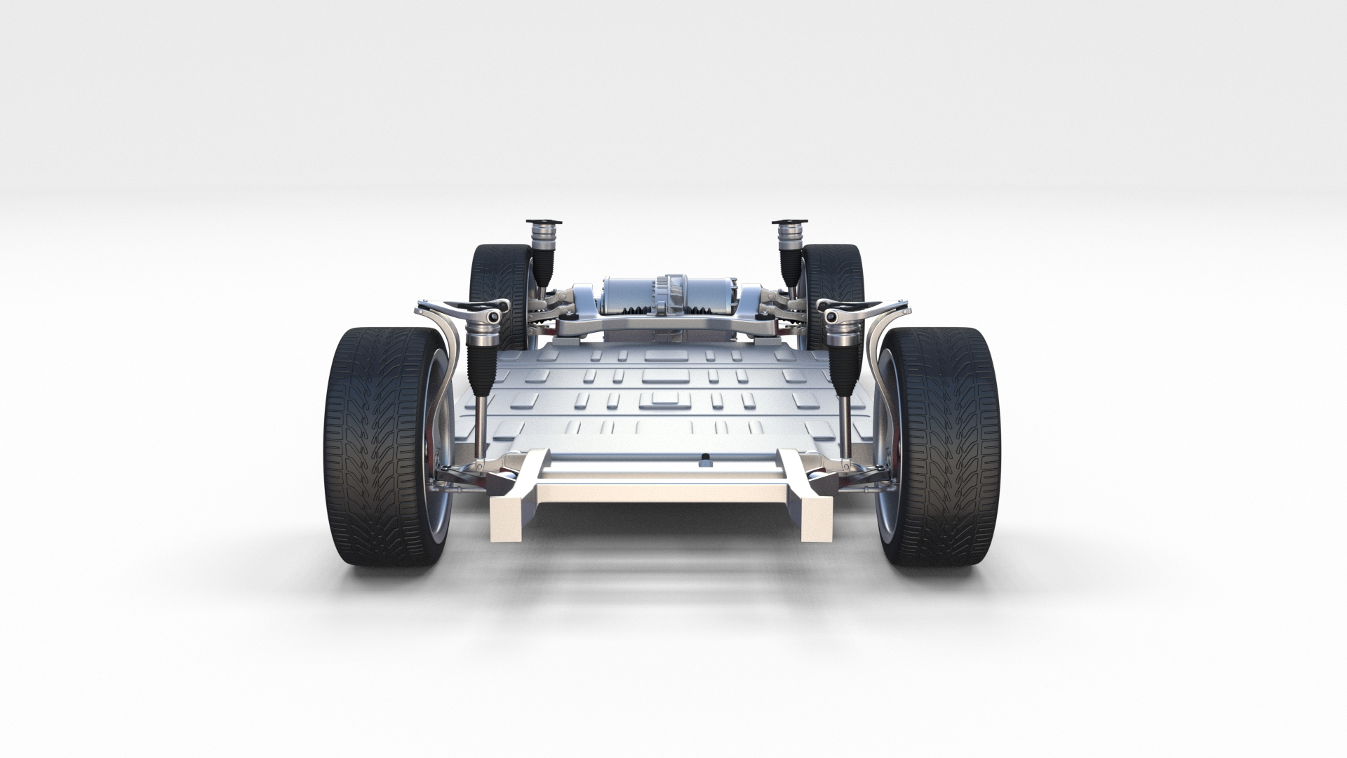Tesla 3 Chassis Model - TurboSquid 1549309