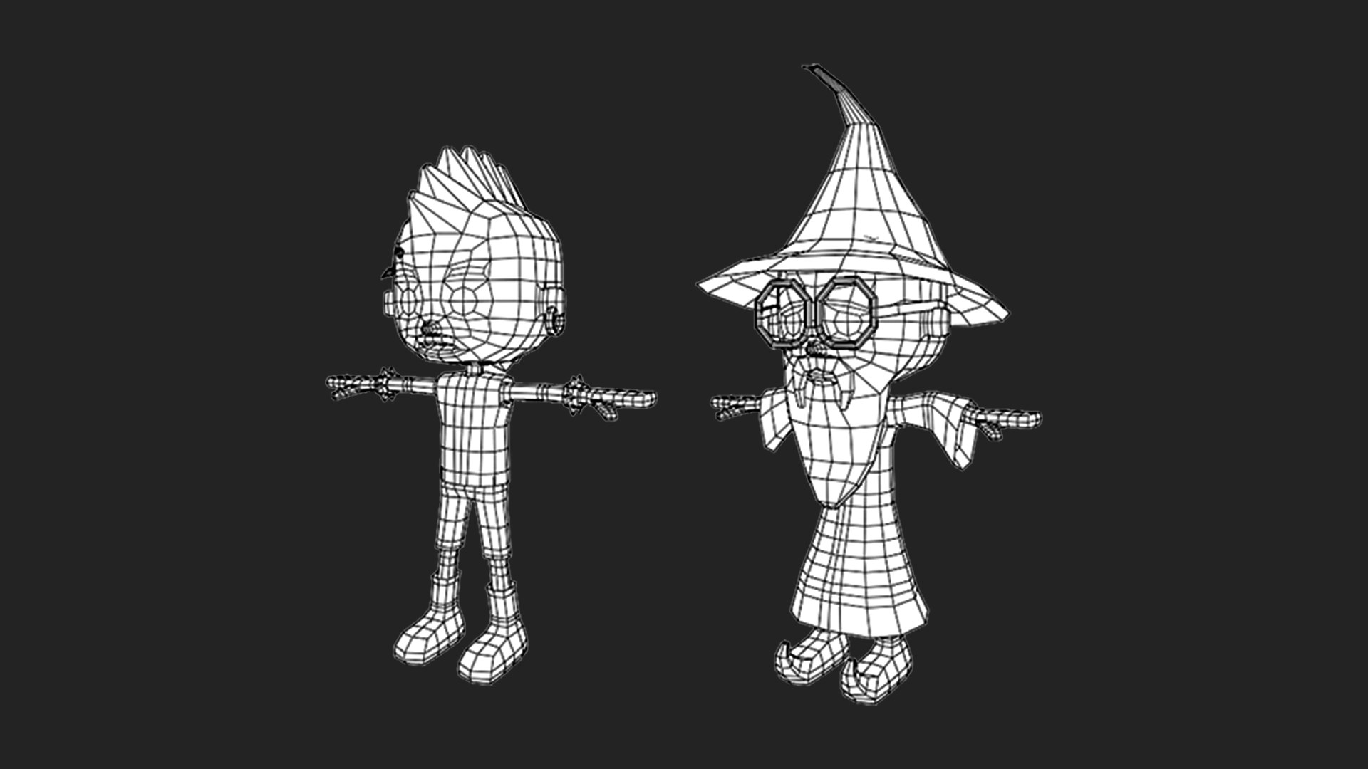 22 Characters - FBX - With Animations - 3D Low Poly - Packs V1 Model ...