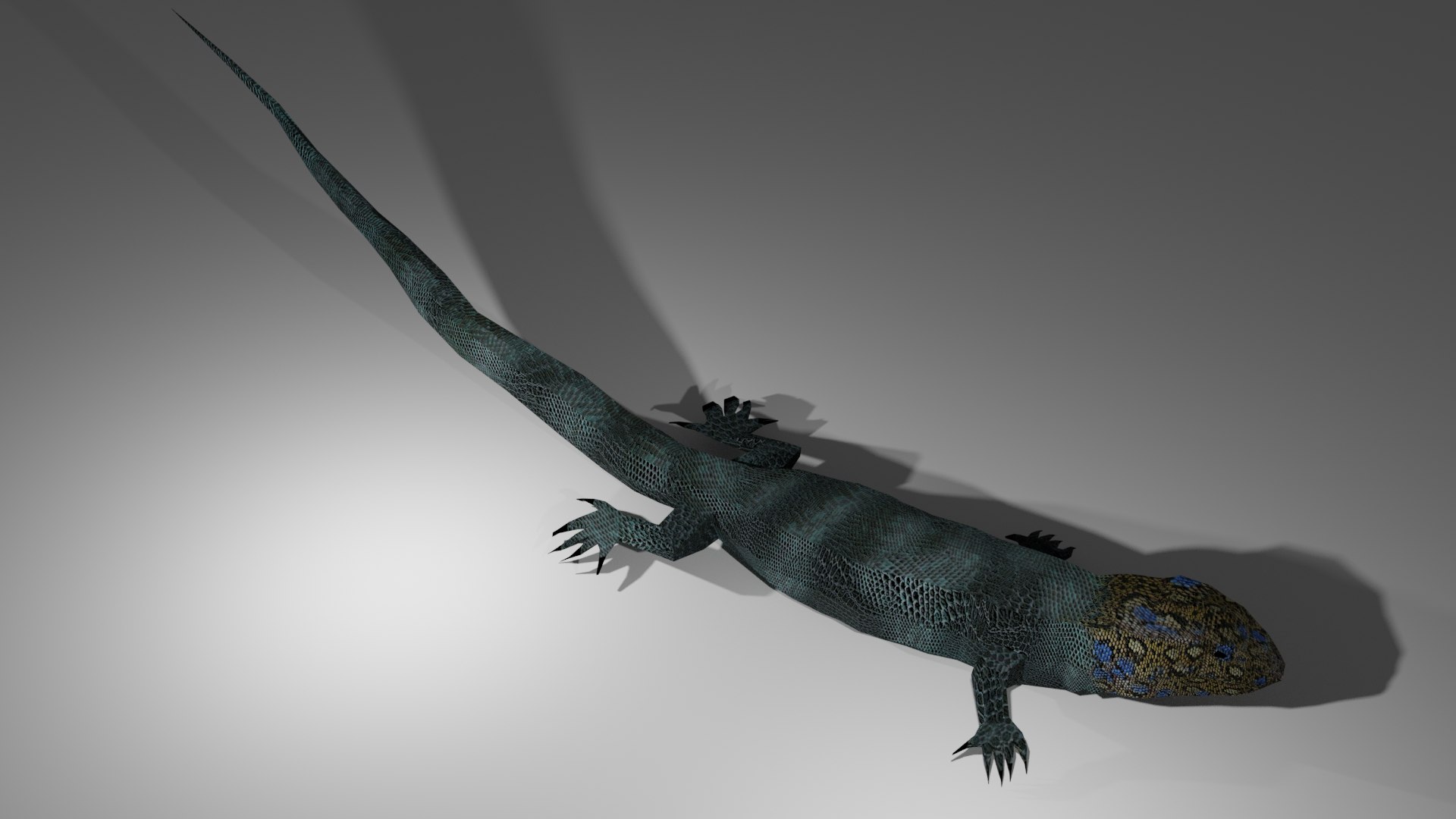 3D Lizard Rigged Animations Model - TurboSquid 1646293