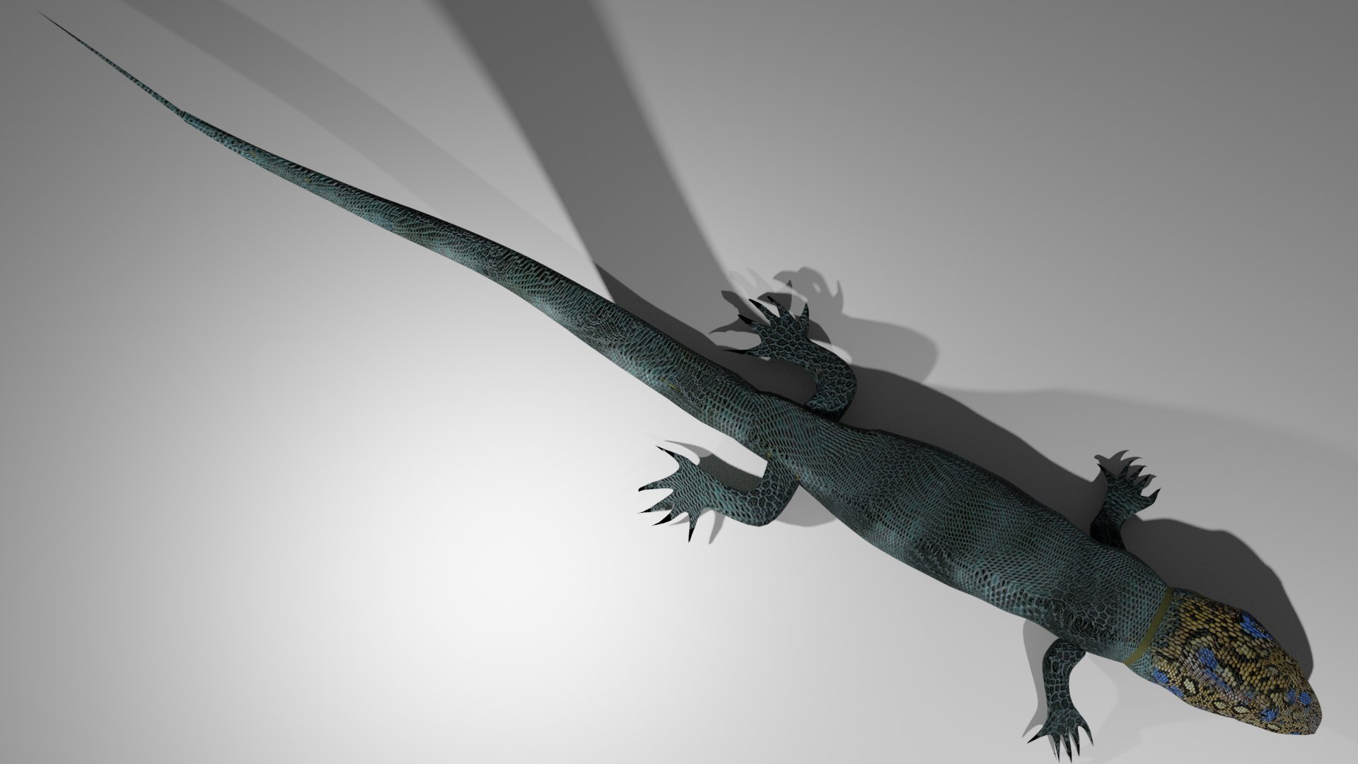 3D Lizard Rigged Animations Model - TurboSquid 1646293