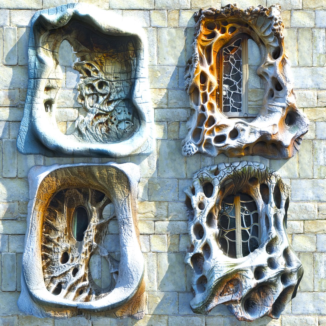 Classical Window Pack 3D Model - TurboSquid 2183543