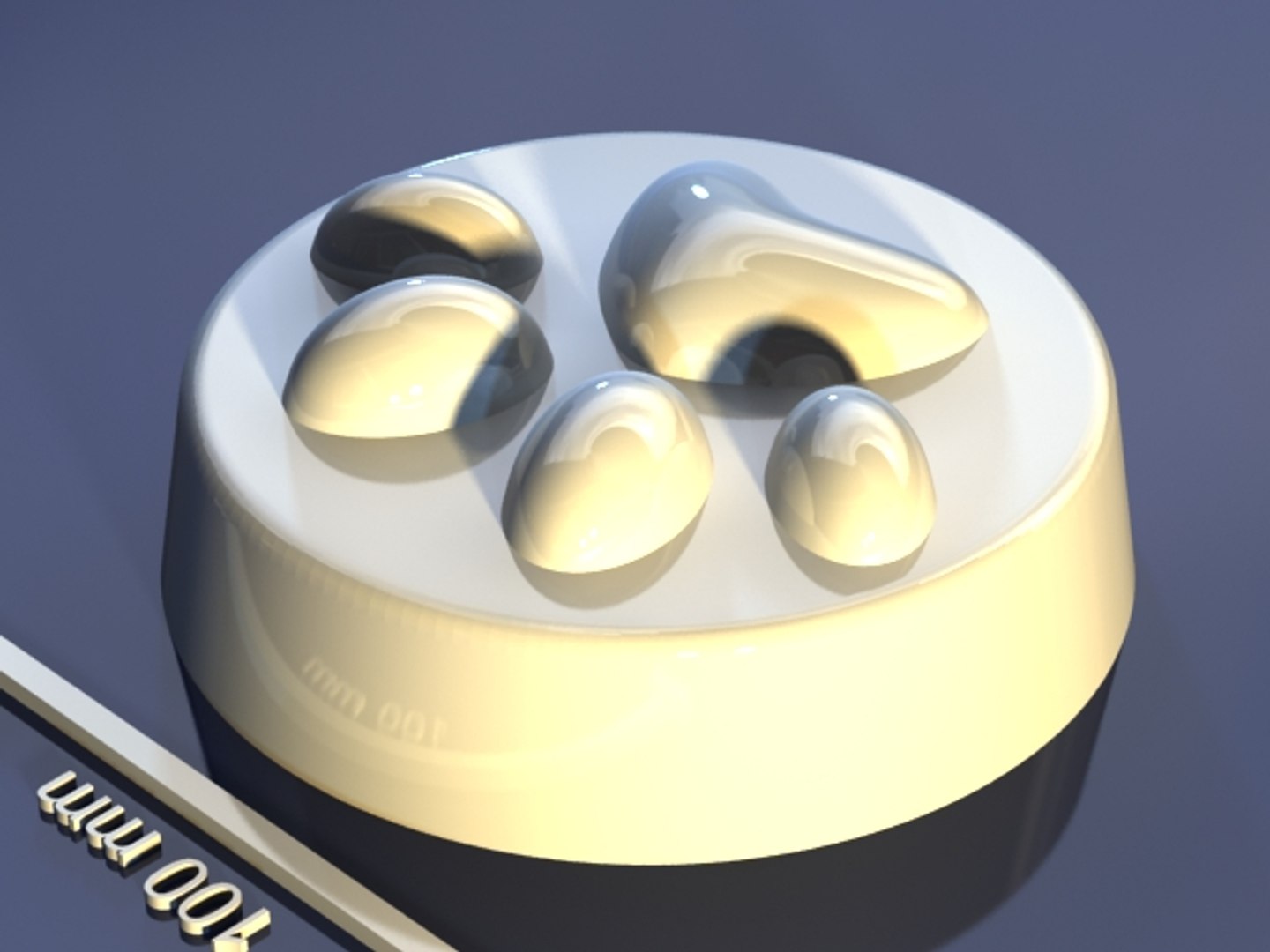 3d Paw Mould Hand Model