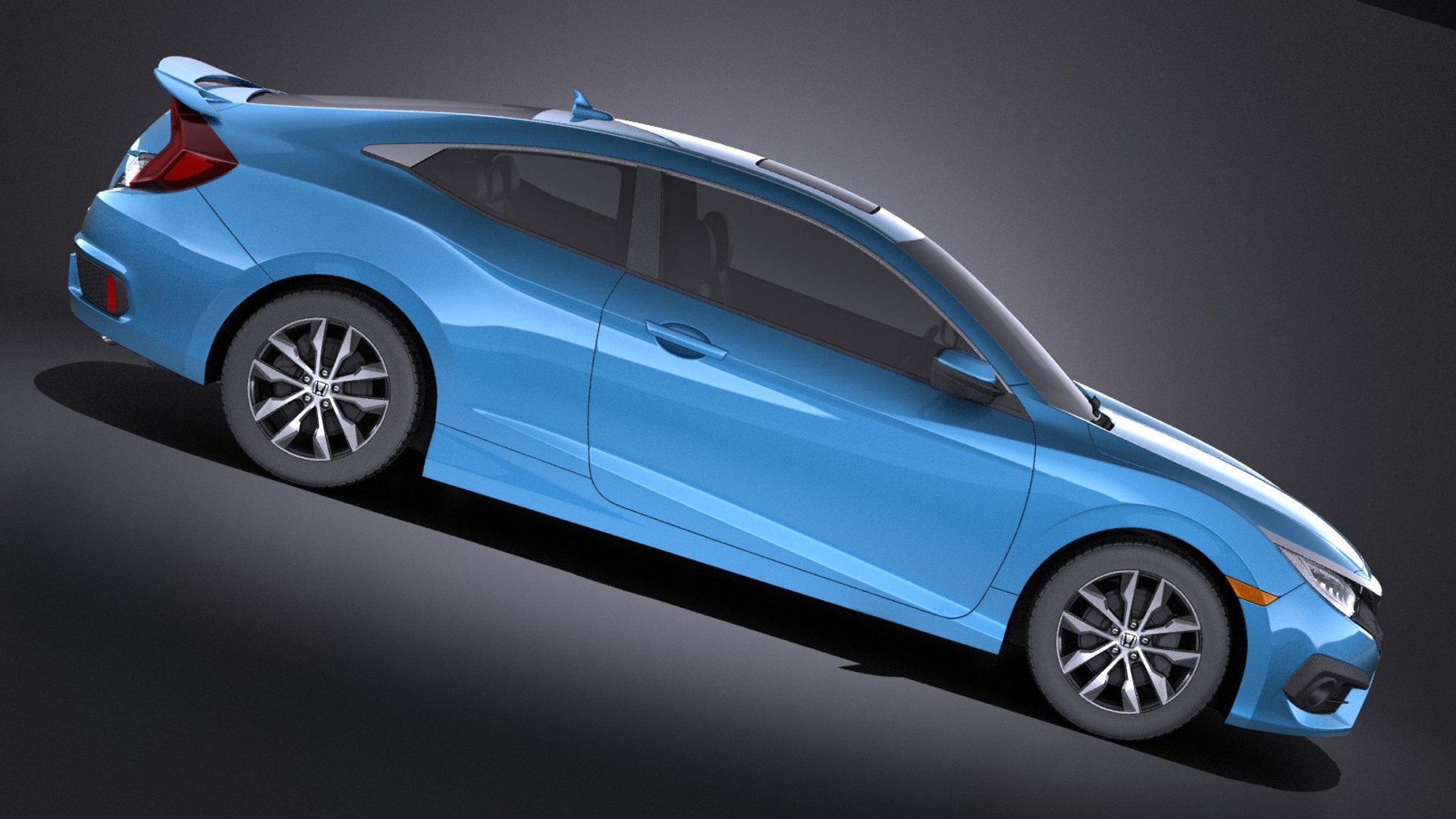 3d Honda Civic Coupe