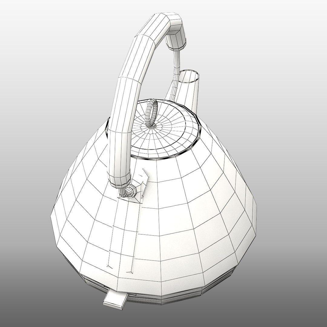 3d Accents Traditional Kettle