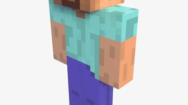 3D minecraft steve model - TurboSquid 1631019
