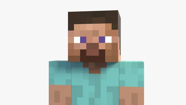 3D minecraft steve model - TurboSquid 1631019