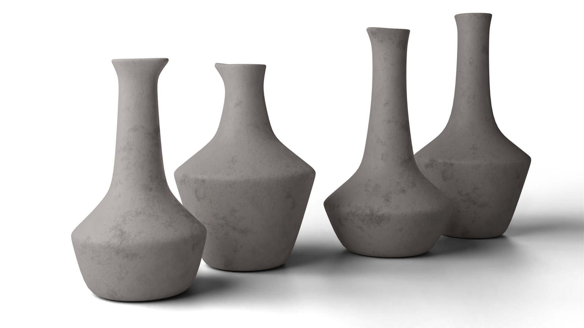 Rustic Vases Pack 2 3D - TurboSquid 2024471